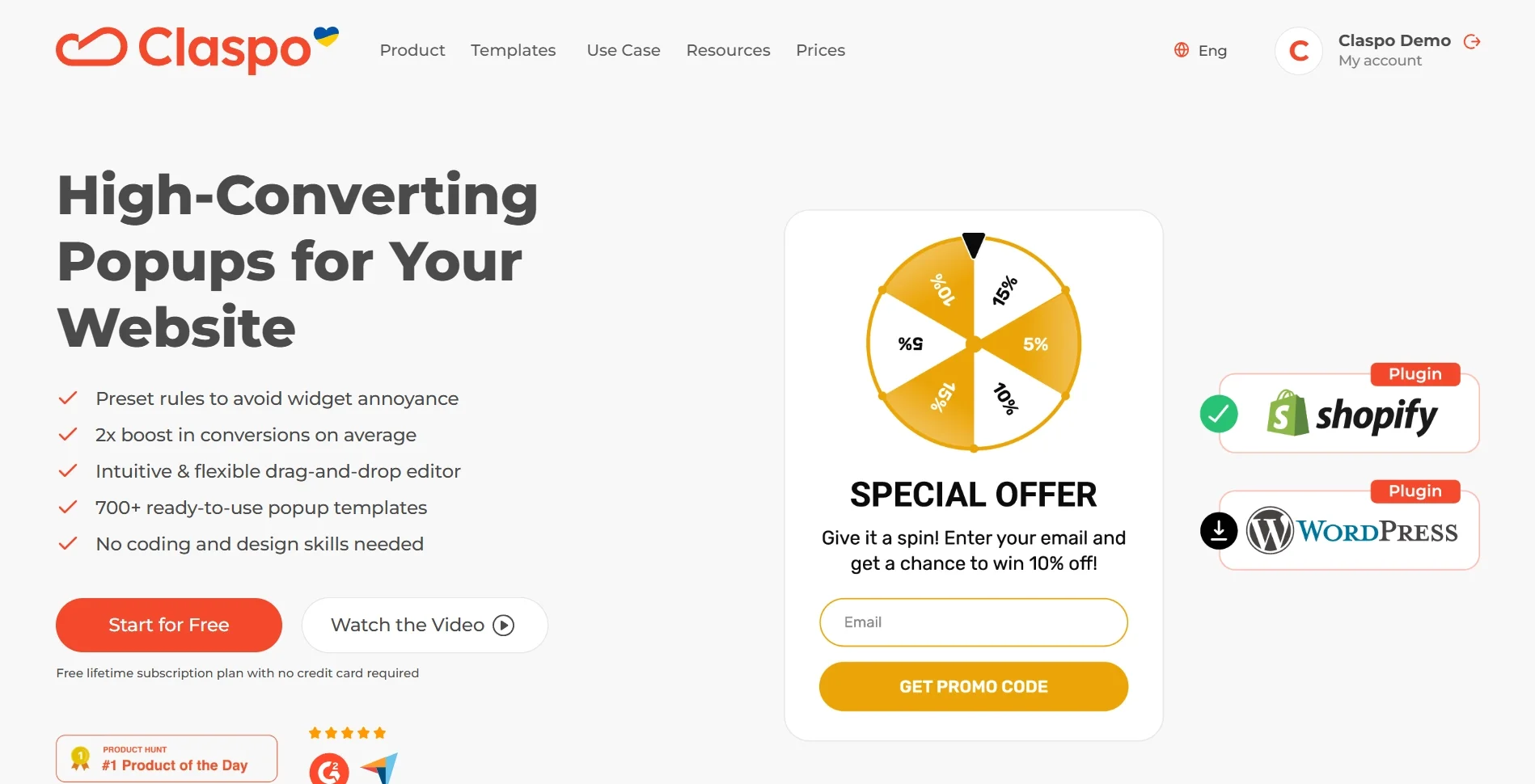 16 mejores plugins de Shopify para 2025 — Claspo.io